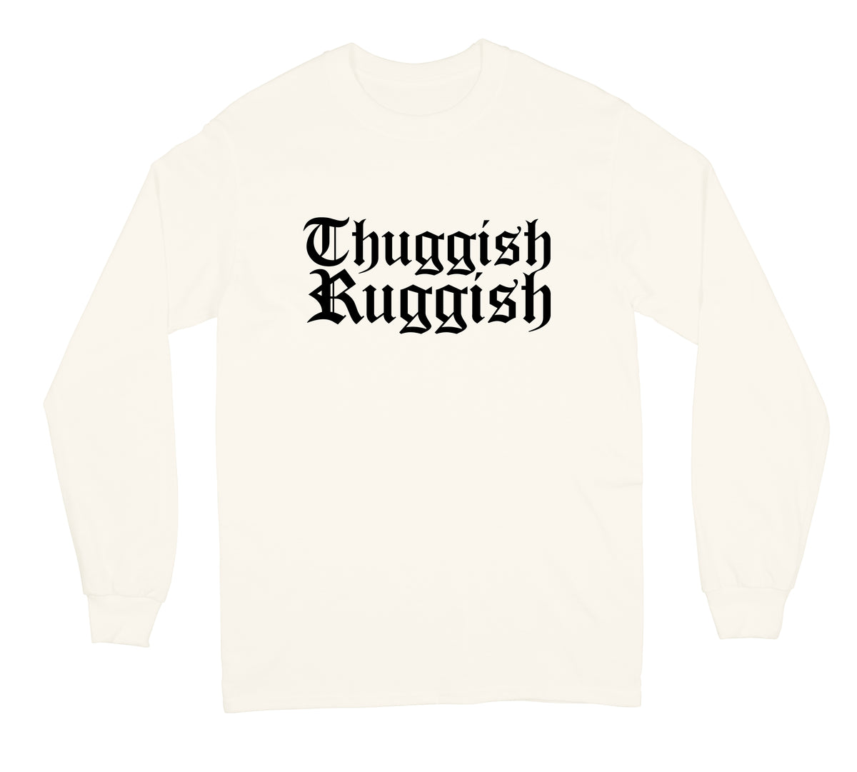 Thuggish Ruggish Black Logo "Cream" Long Sleeve. – Bone Thugs-N-Harmony